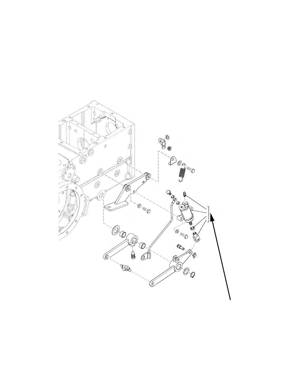 Cilindro freno New Holland - cod 87748455