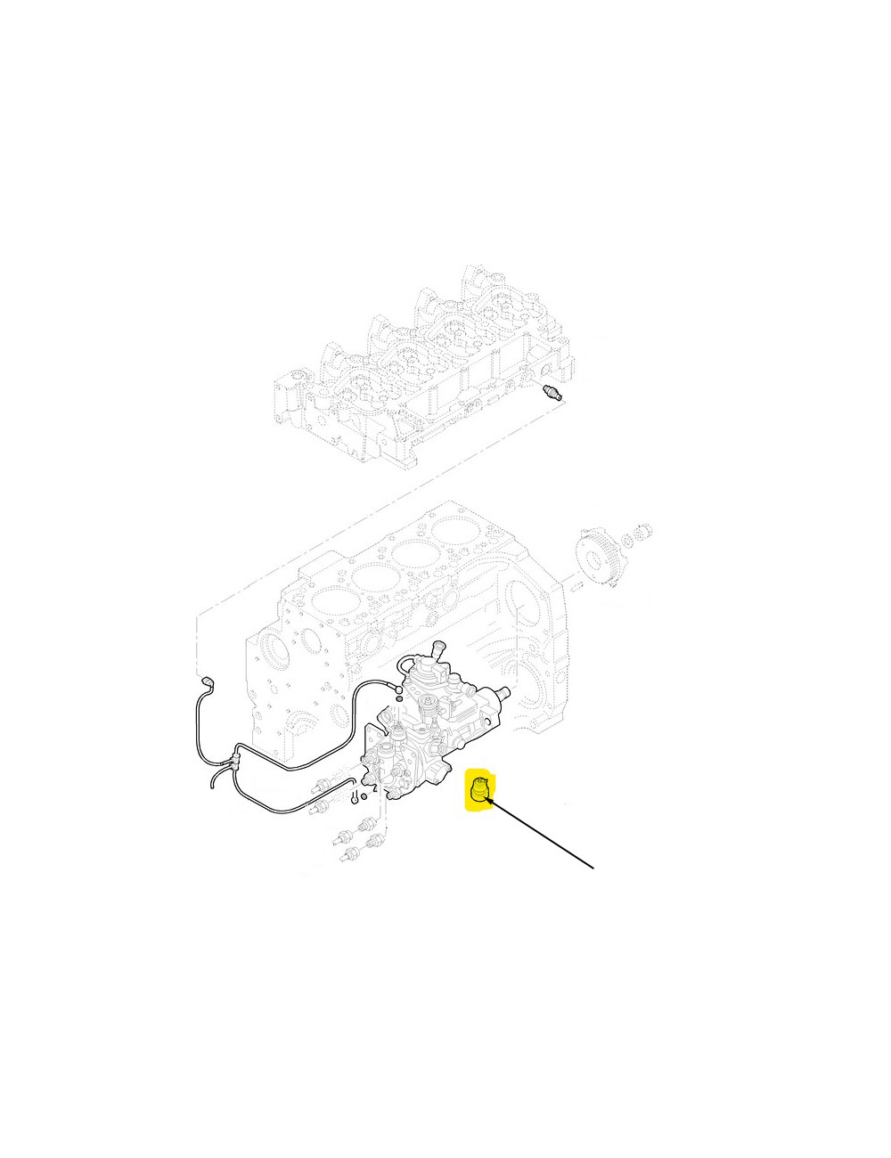 solenoide spegnimento motore New Holland cod 2852741