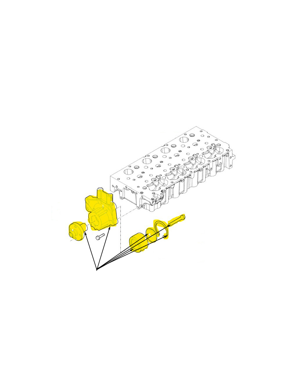 Supporto New Holland - cod 504362876