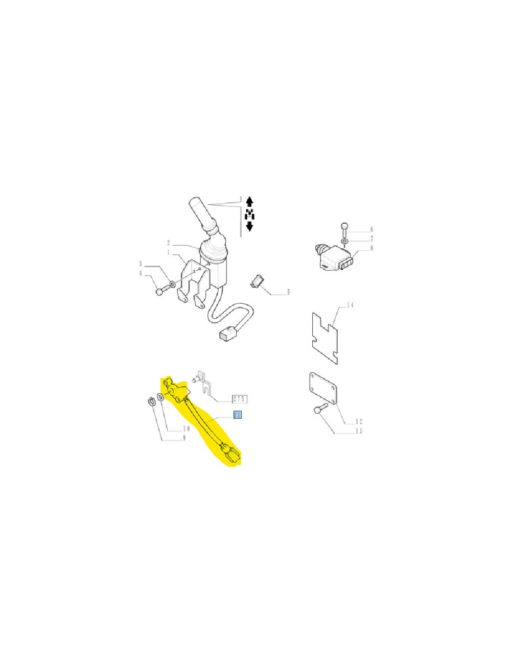 potenziometro New Holland cod 3980855