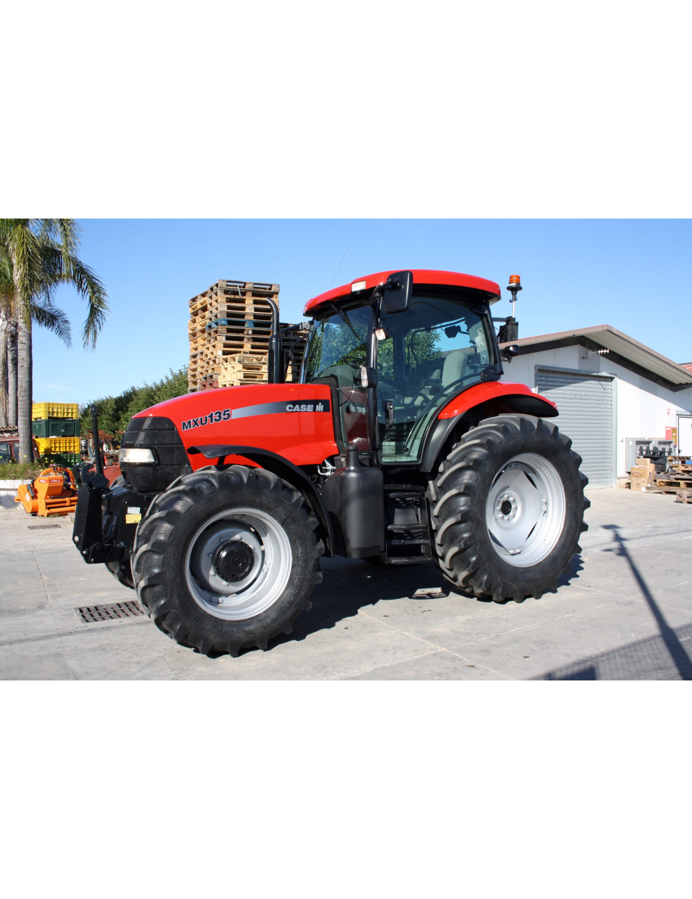 trattore Case MXU135 multicontroller